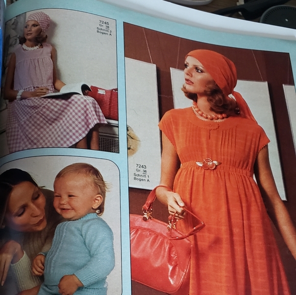 Authentic Original Vintage Style | Other | Burda Moden 7s Vintage ...